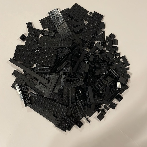 Lego | Toys | Lego Blocks 20 Pieces Black | Poshmark